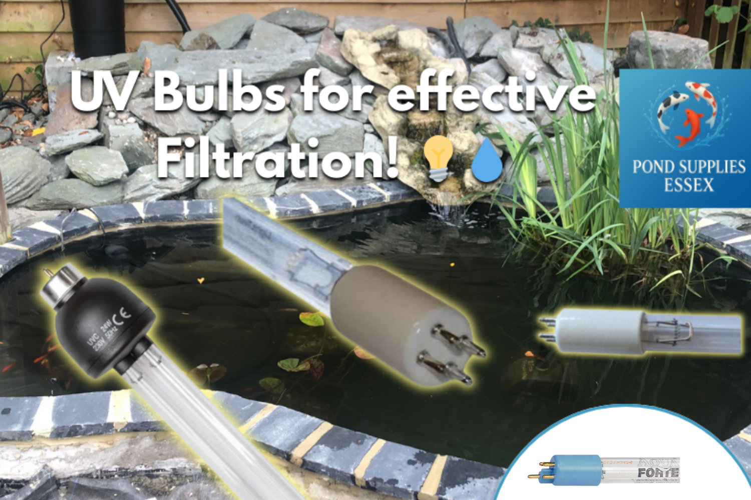 Why a UV Filtration Bulb is Essential for Clear Pond Water | Pond Supp ...