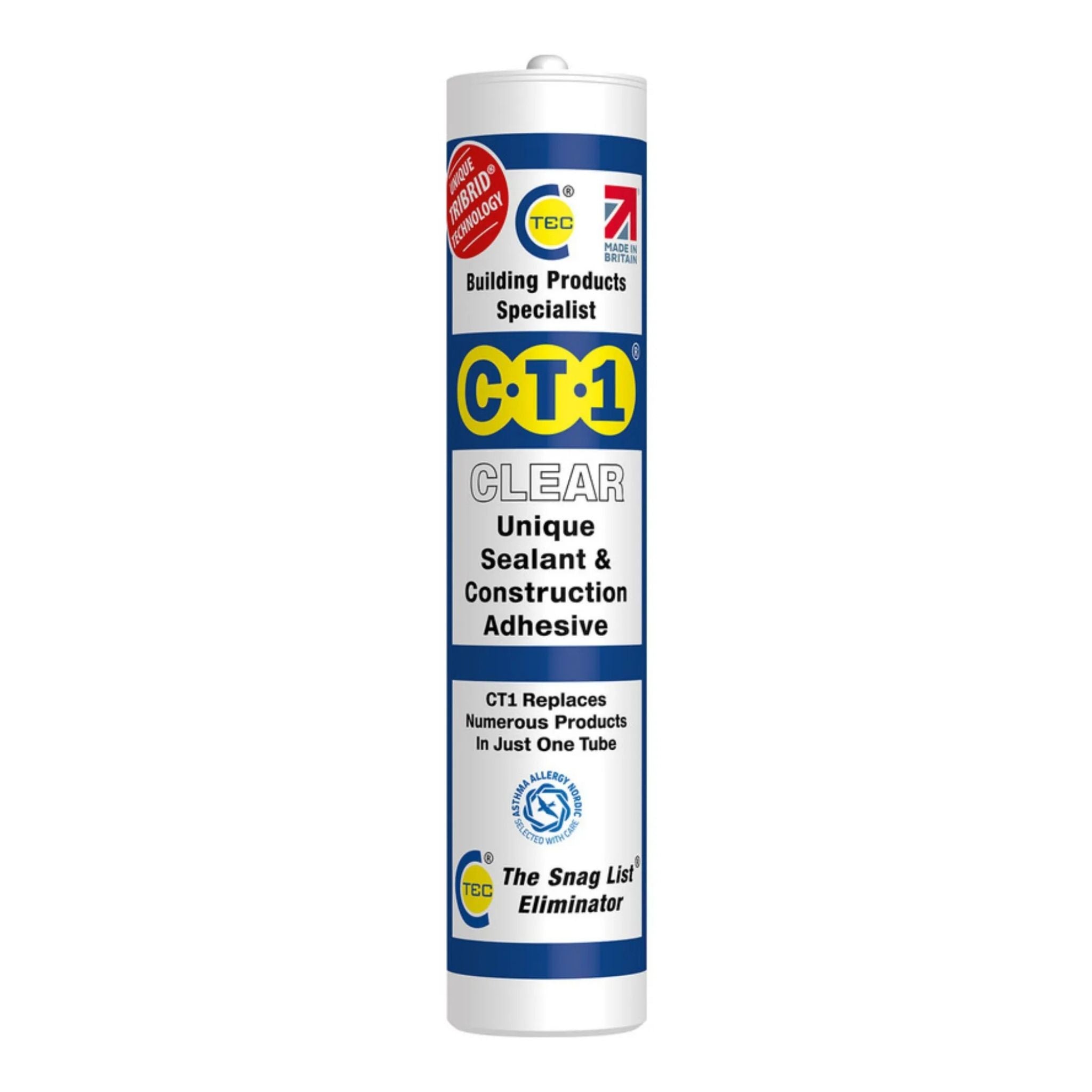 CT1 Exterior Adhesive & Underwater Sealant – Clear – Pond Supplies Essex